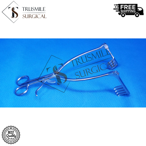 BECKMANN ADSON SELF-RETAINING RETRACTOR 4x4 Prongs BLUNT SURGICAL ...