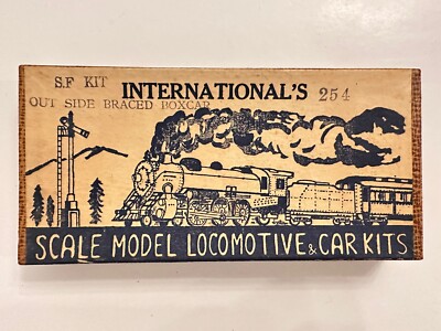 International’s Scale Model Loco & Car Kits HO 254 Out Side Braced ...