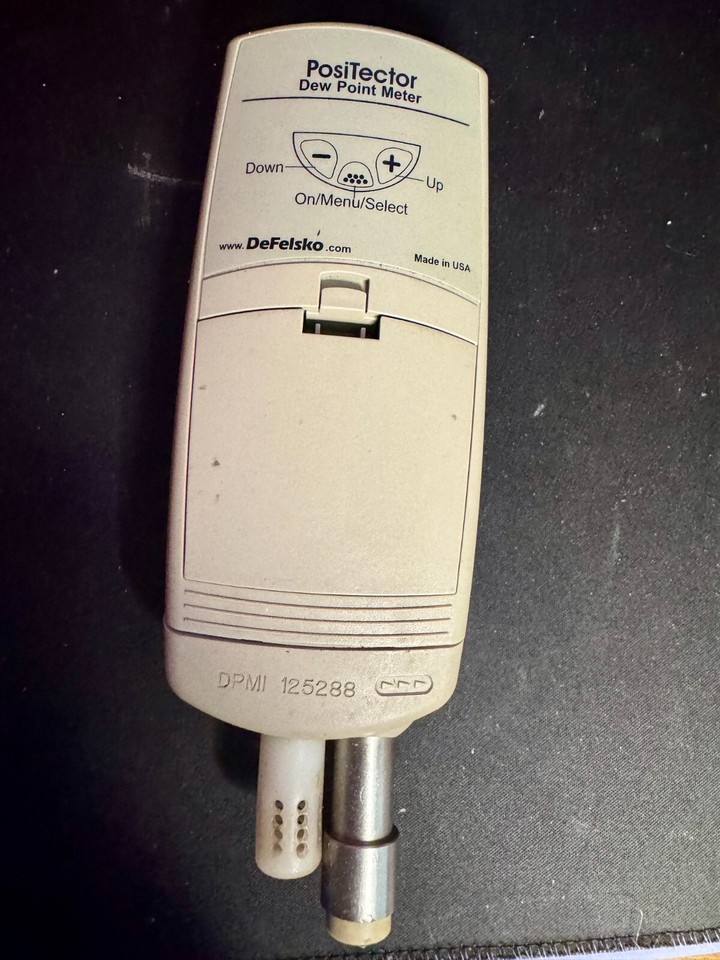 Positector DPM Standard Dew Point Temp Humidity Meter w/ Case - TESTED ...