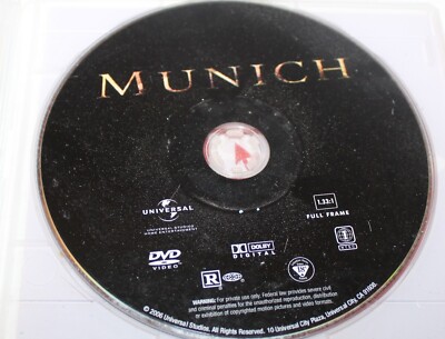 Munich (DVD, 2006, Full Frame, Disc Only) Eric Bana, Daniel Craig, Ciarán Hinds | eBay