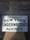 Vintage Porcelain Insurance Sign | eBay