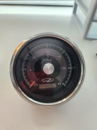 Faria Tachometer W/ Hour Meter TCH312A 3 3/8” Black | eBay