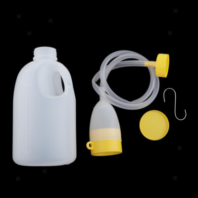 1700ml Pee Urinal Bottle Spill-Proof Urine Male Urinal Bottle with 90cm ...