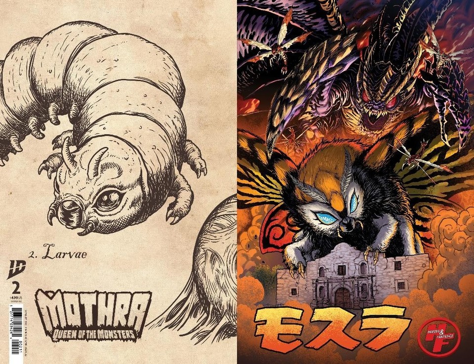 Mothra Queen of the Monsters #2 H&F Exclusive Matt Frank Variant ...