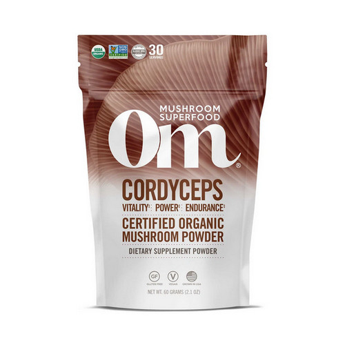 Mushroom Superfood Powder Cordyceps 60 Grams By Om Mushrooms | eBay