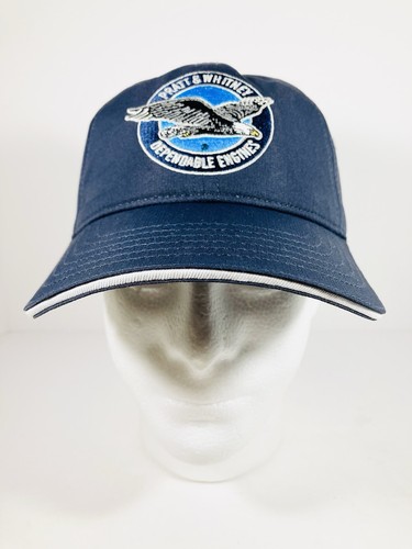 Pratt & Whitney Dependable Engines Hat Blue Strap Back 6 Panel Eagle ...