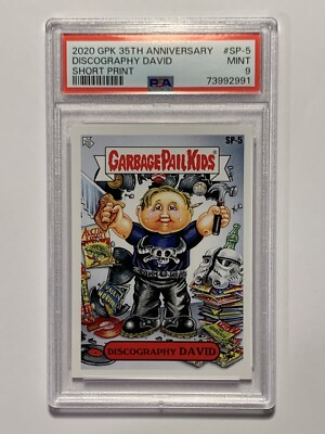 GARBAGE PAIL KIDS 35th ANNIVERSARY SP 5 DISCOGRAPHY DAVID 2020 GPK ...