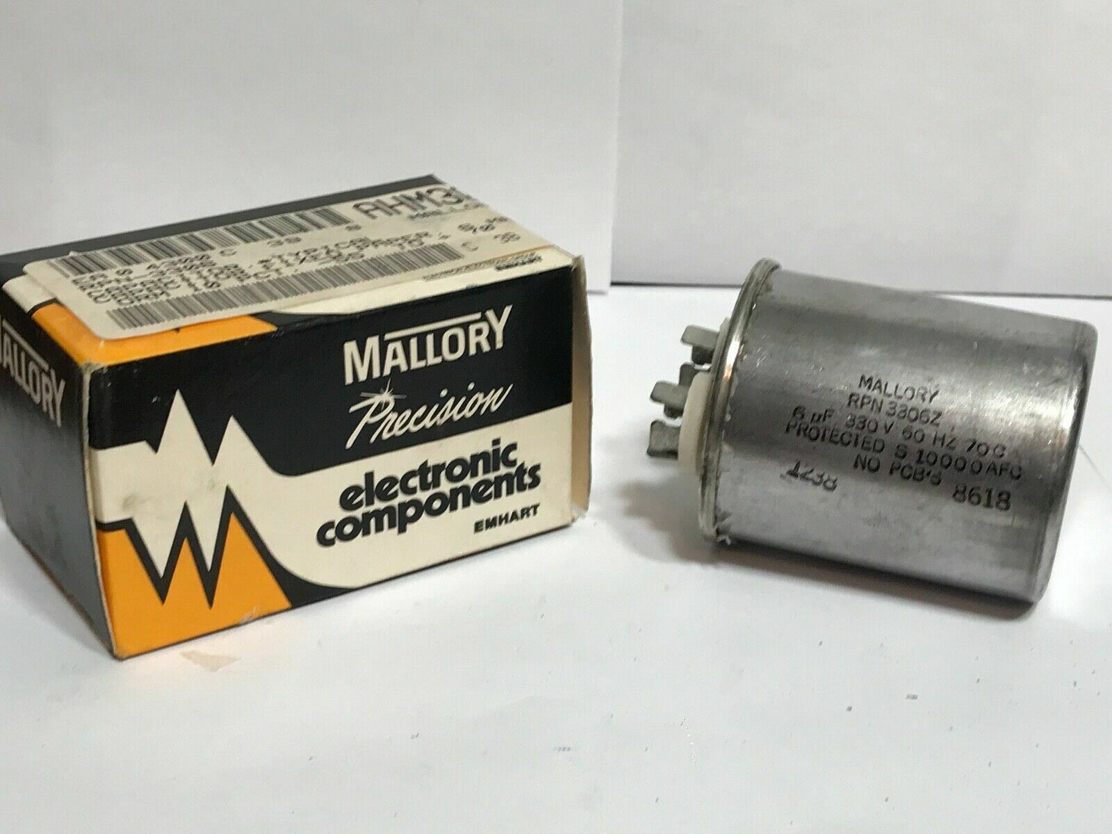 Mallory Capacitor 6MFD 330VAC RPN3306 for sale online | eBay