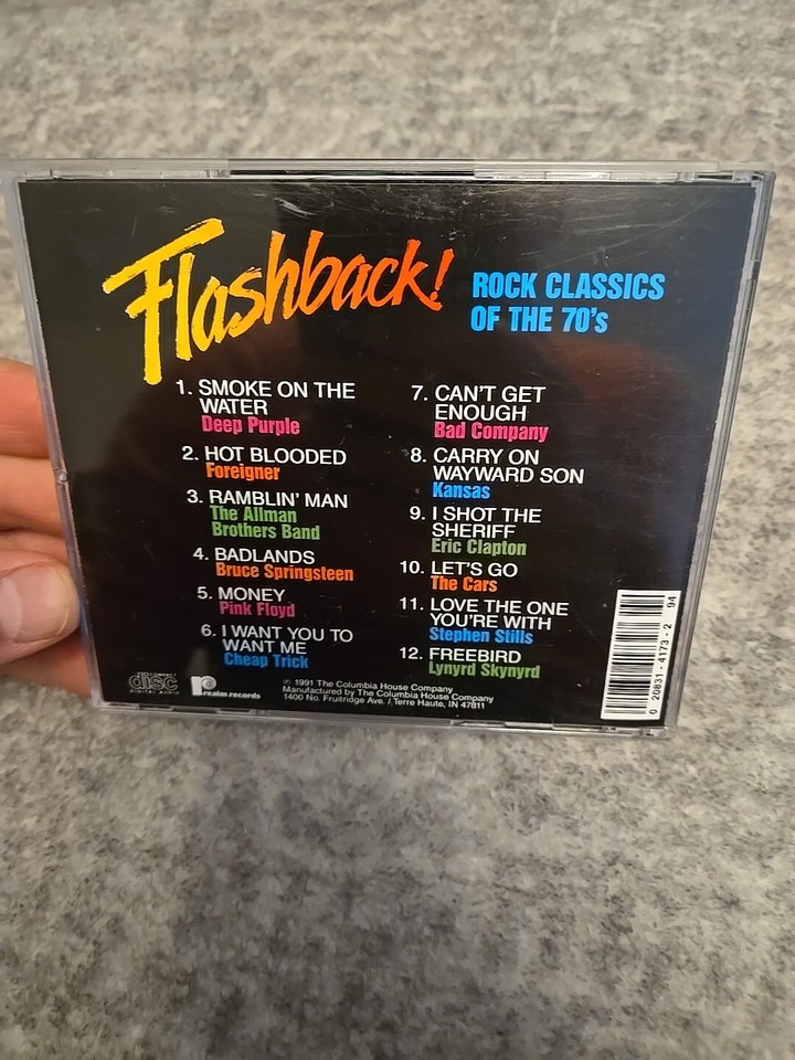 Various Artists : Flashback! Rock Classics of the 70s CD | eBay