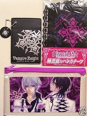 VAMPIRE KNIGHT Pouch Pass case Handkerchief set promo anime official | eBay