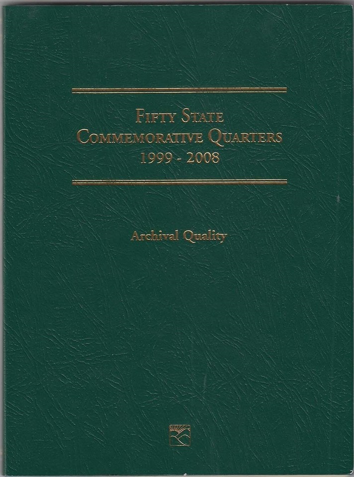 Littleton Coin Folder State Quarters 1999-2008 LCF3 Commemorative Date ...