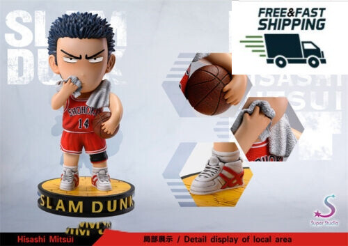 Super Studio Slam Dunk Hisashi Mitsui Resin Statue In Stock 20x11x11cm ...