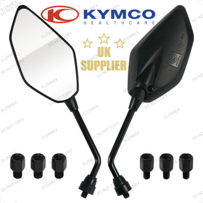 KYMCO MOBILITY SCOOTER MIRRORS PAIR FITS ALL KYMCO MODELS | eBay UK