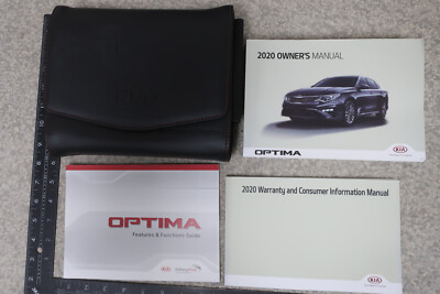 KIA OPTIMA OWNER'S MANUAL SET BOOK 2020 20 - FREE SHIPPING - OM643 | eBay