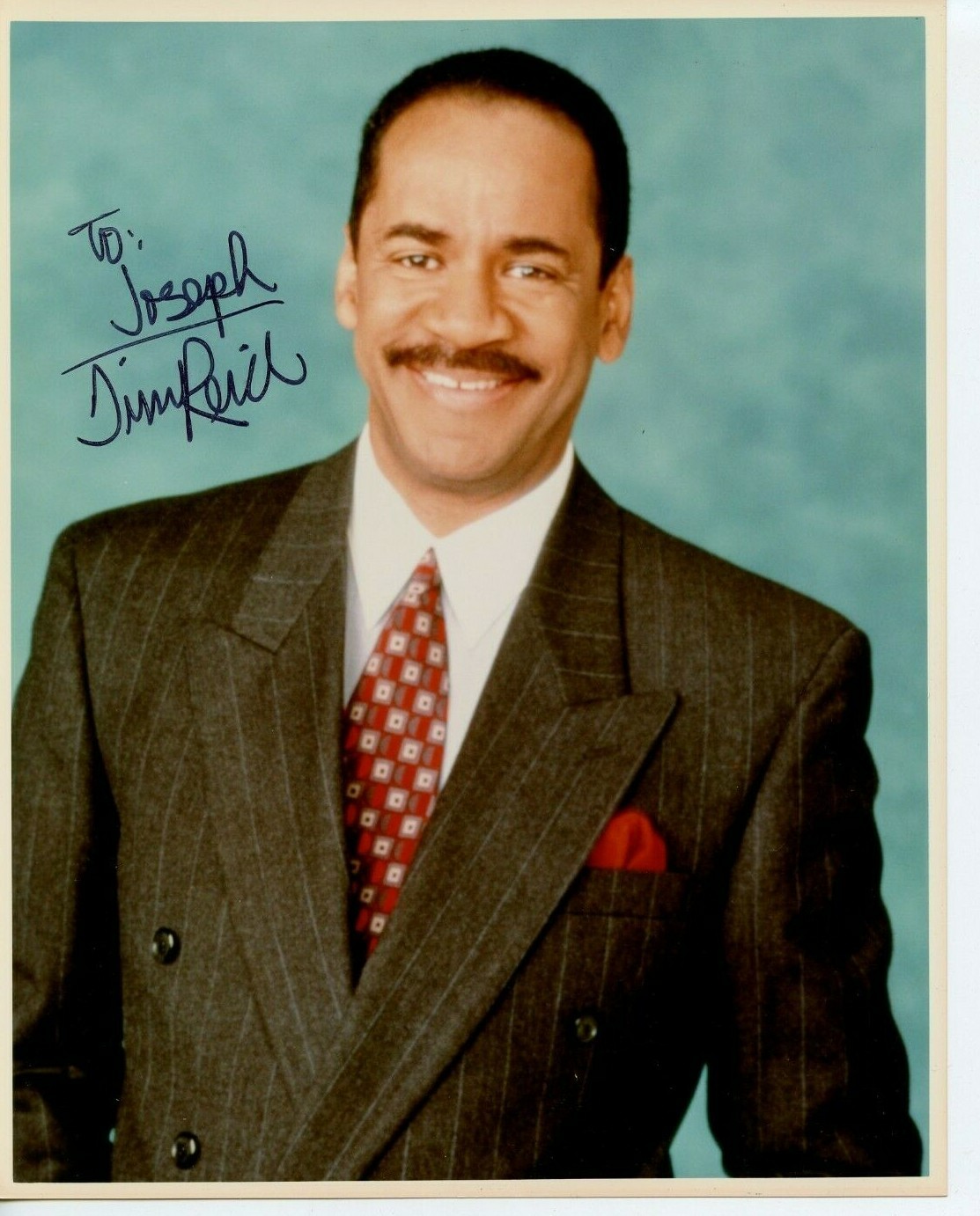 Autographed 8 x 10 Photo TV Actor Tim Reid Venus Flytrap in WKRP in ...