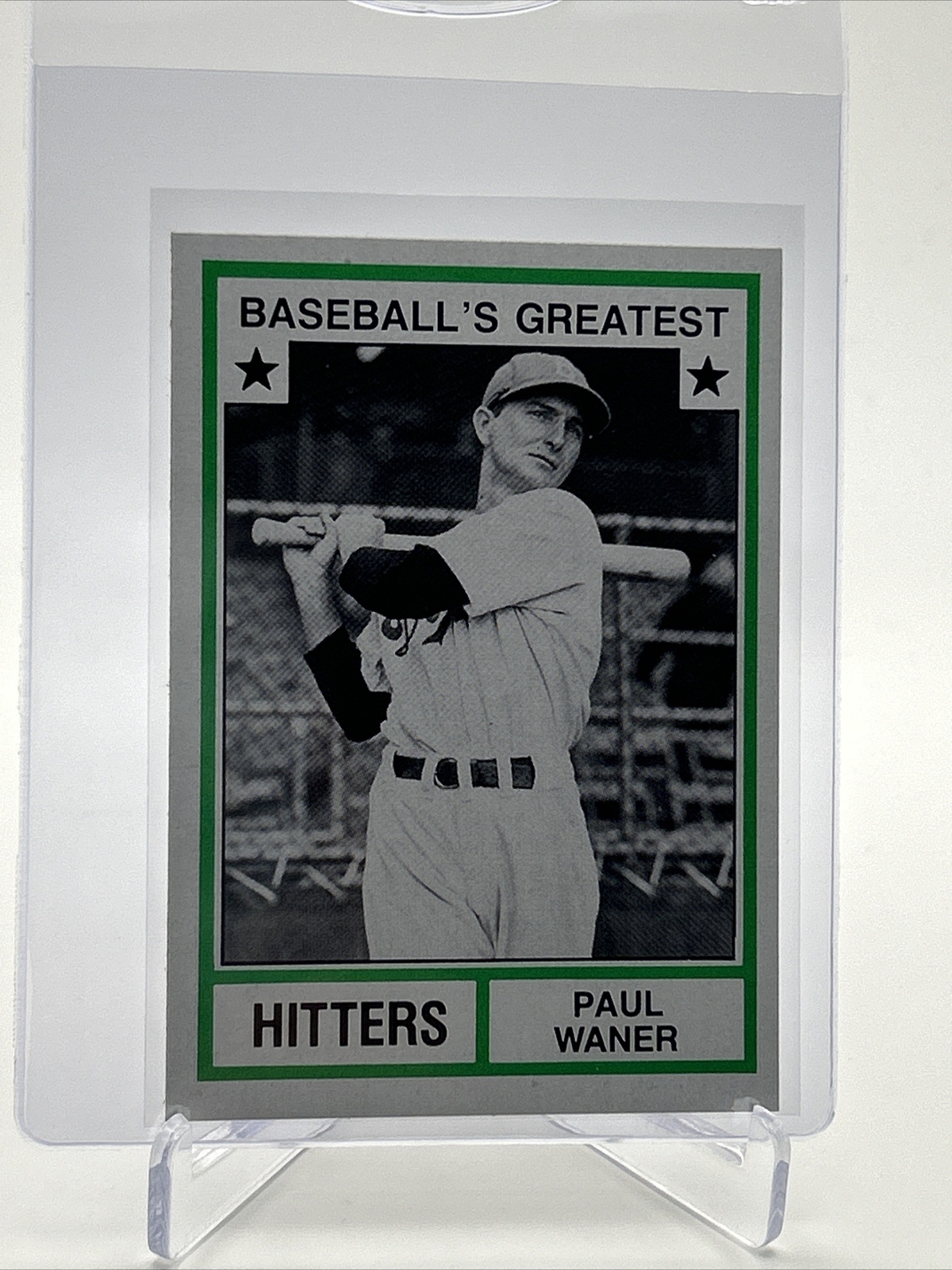 1982 TCMA Greatest Hitters Paul Waner Baseball Card #28 Mint FREE ...