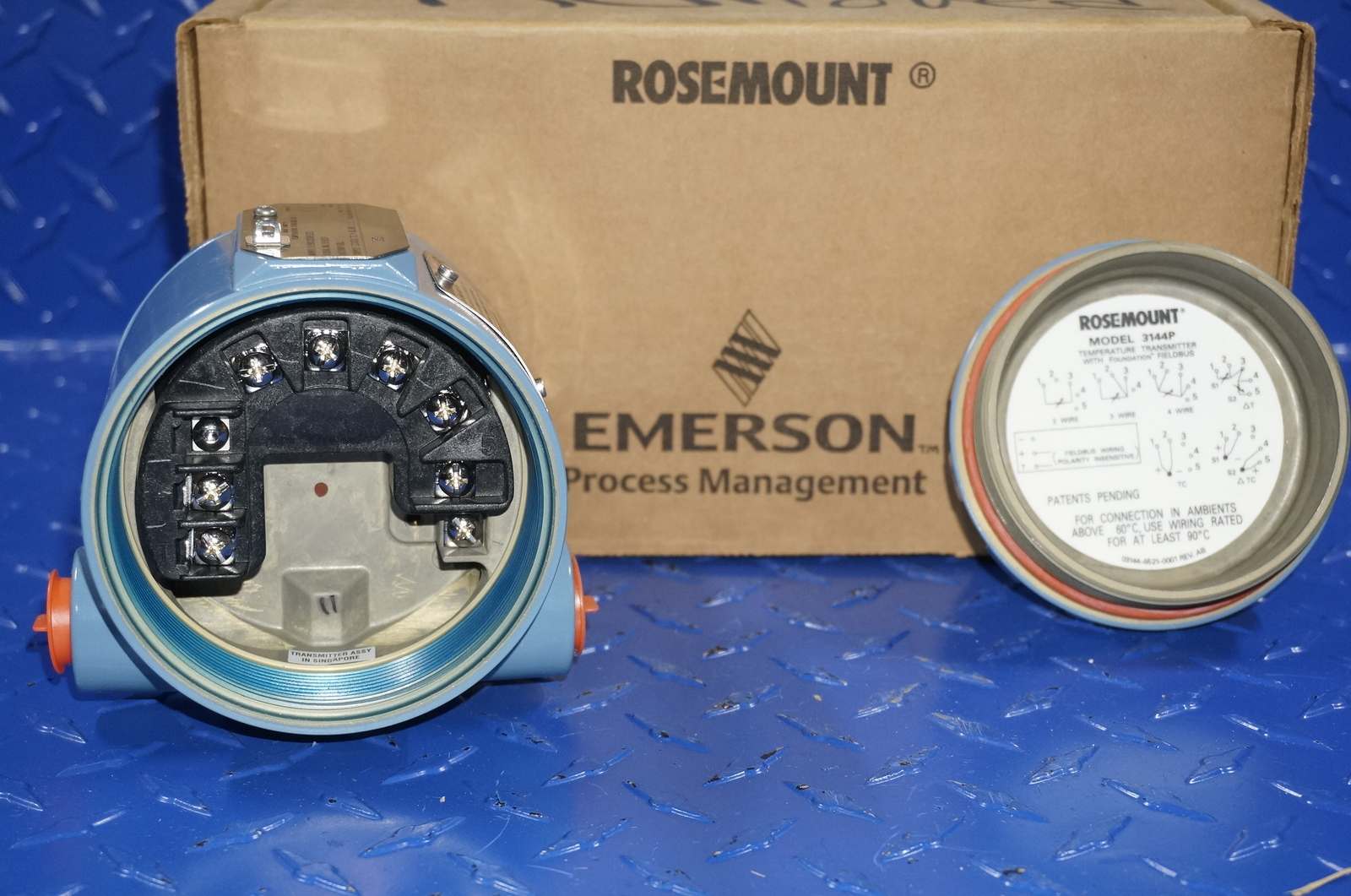 EMERSON ROSEMOUNT 3144PD1F2K5B4M5K1 TEMP TRANS 3144 PD1 ID99016 | eBay
