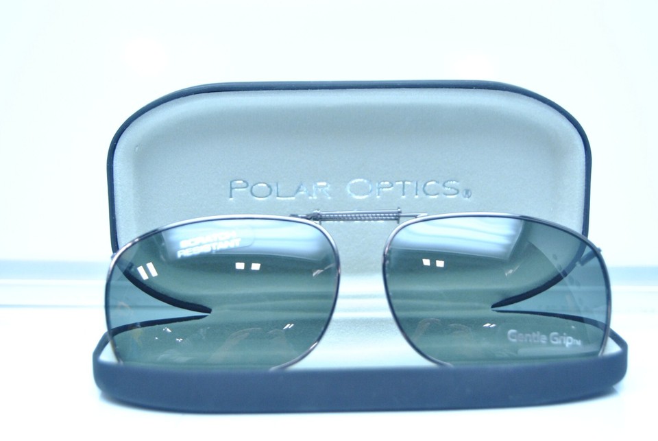 Polar Optics 56 Rec1 Full Frame BLK Polarized lens Clip on Sunglasses ...