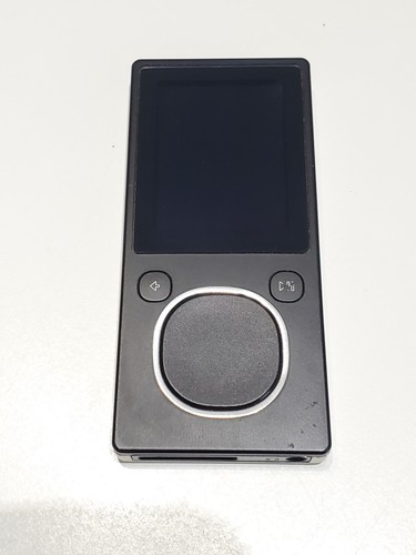 Microsoft Zune 8GB Black Digital Media Player Model 1125 UNTESTED NO ...