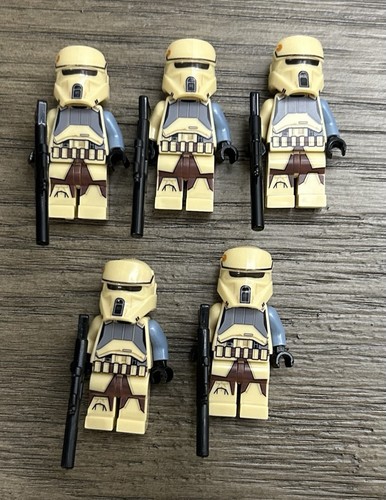 Star Wars Scariff Shore Trooper Minifigure For Lego Lot Of 5 With ...