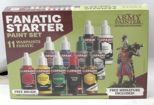 Army Painter WP8066 Fanatic Starter Paint Set (Warpaints Fanatic ...