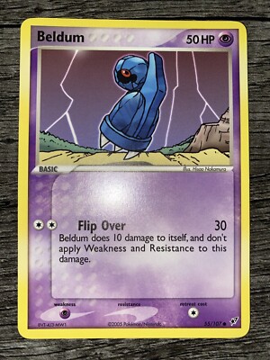 Pokémon TCG Beldum EX Deoxys 55/107 Regular Common | eBay