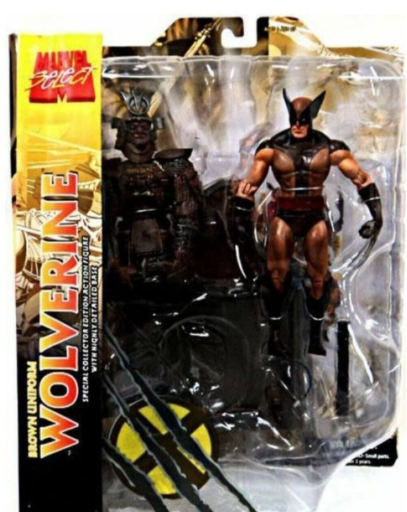 Marvel X-Men Wolverine Classic Brown Costume Action Figure Diamond Select Toys | eBay