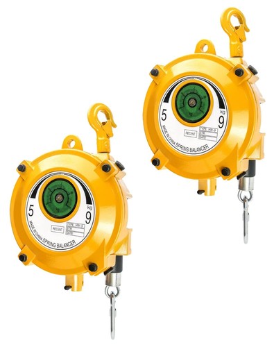 US QWORK Spring Balancer, 2 Pack 11-19 lbs Retractable Balancer with 5 ...
