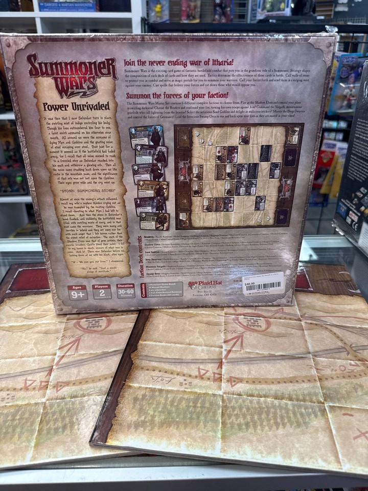 Summoner Wars Master Set (Sealed) w/ 2 Game Boards | eBay