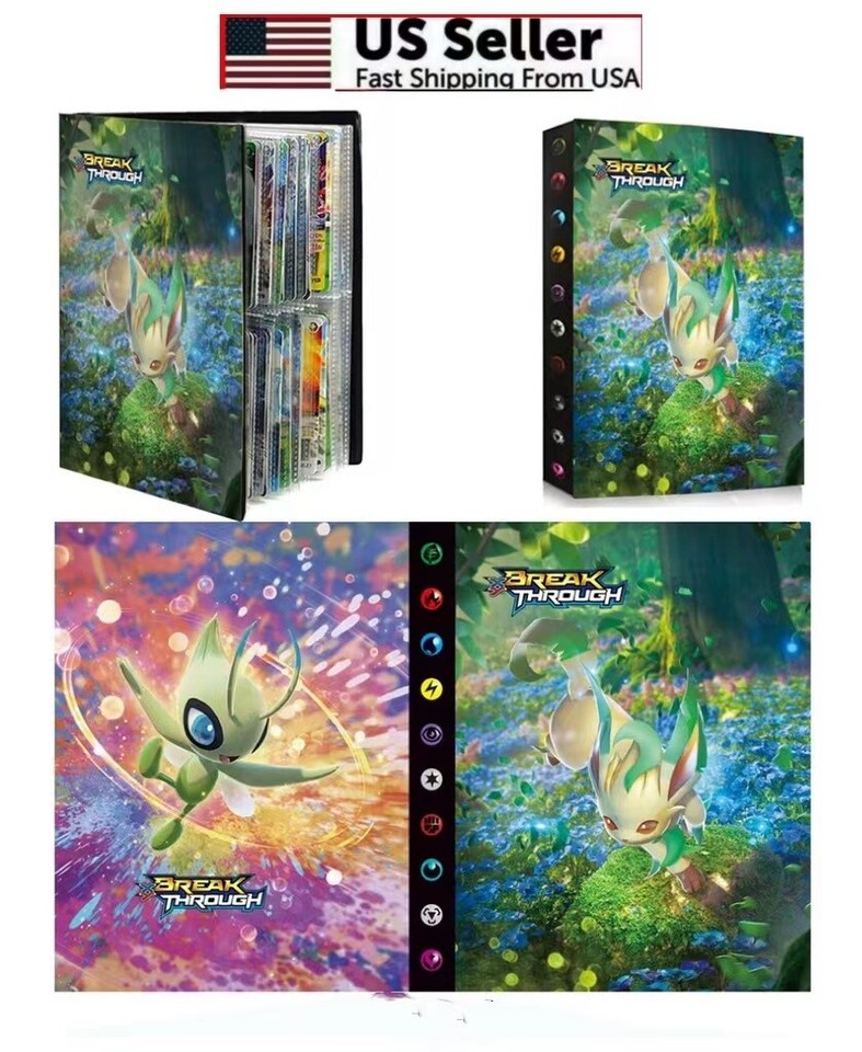 Pokemon Card Charizard Pro Album Binder Holder Cards Protector 240 ...