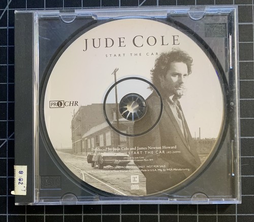 JUDE COLE Start the Car PICTURE DISC 1992 USA PROMO Radio DJ CD ...