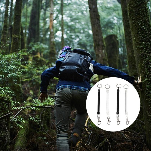 4 Pcs Mobile Phone Lanyard Cell Stretch Spring Rope Coil Cord Strap ...