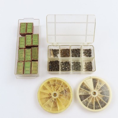 Watchmaker’s Swiss & American Watch & Alarm Clock Screw Assortments | eBay