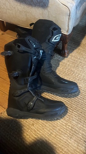 O'Neal Element Motorcycle Boots Off-Road MX Motocross Black size 15 US ...