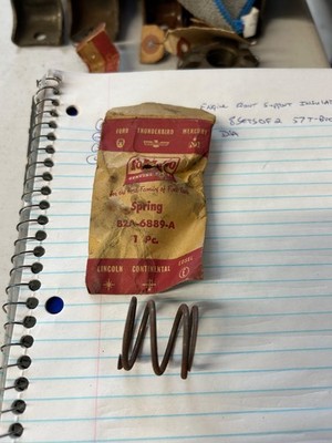 NOS FORD OIL CANISTER FILTER SPRING B2A-6889-A 1952-64 | eBay