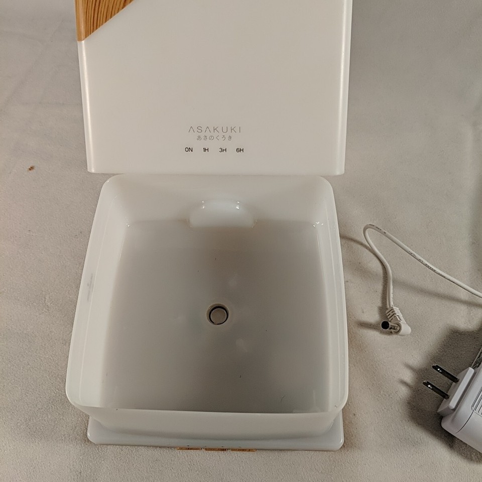 Asakuki Ultrasonic Essential Oil Diffuser 700ml 5 in 1 Cube LED Color ...