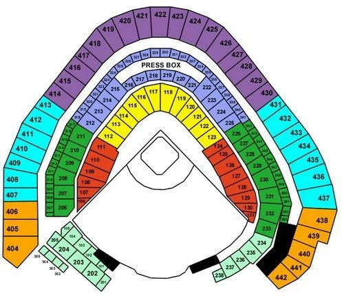 Brewers Seating Chart Rows | Cabinets Matttroy