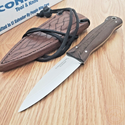 Condor Bushscot Fixed Knife 3.25" 14C28N Sandvik Steel Full Tang Blade ...