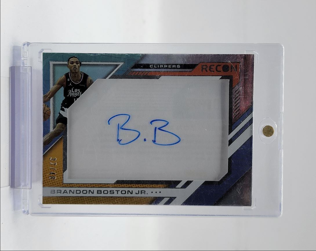 Brandon Boston Jr. 2022 Recon #SAA-BBJ Sophomore Acetate Autographs /48 ...