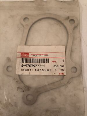 GENUINE ISUZU EXHAUST GASKET TURBO DUCT - NPR-HD NQR NRR 4HE1 4.8L 4HK1 ...
