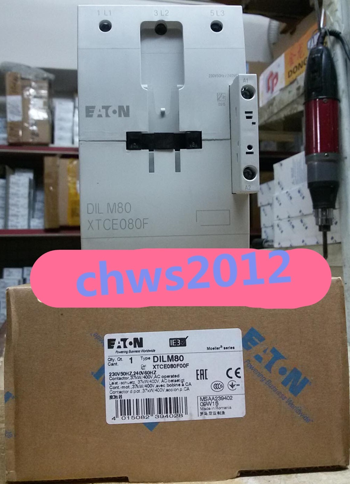 1 PCS NEW EATON MOELLER DILM80 (230V50Hz, 240V60Hz) contactor | eBay