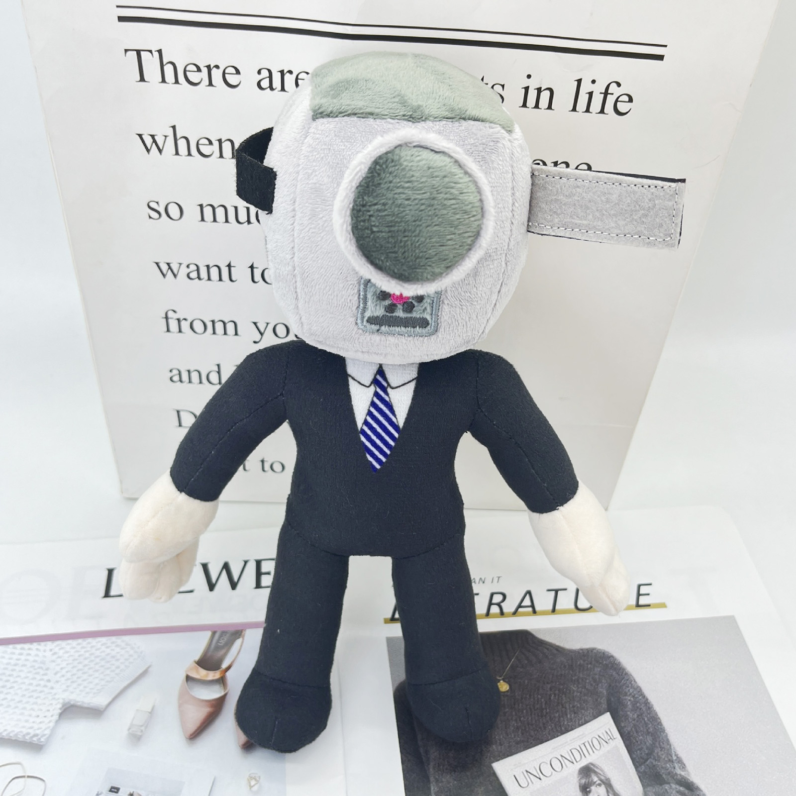 Skibidi Toilet Plush Toy Cameraman TV Man Speaker Man Stuffed Doll Toy ...