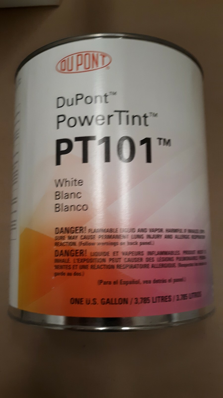Dupont Power Tint White Pt101 Gallon for sale online | eBay