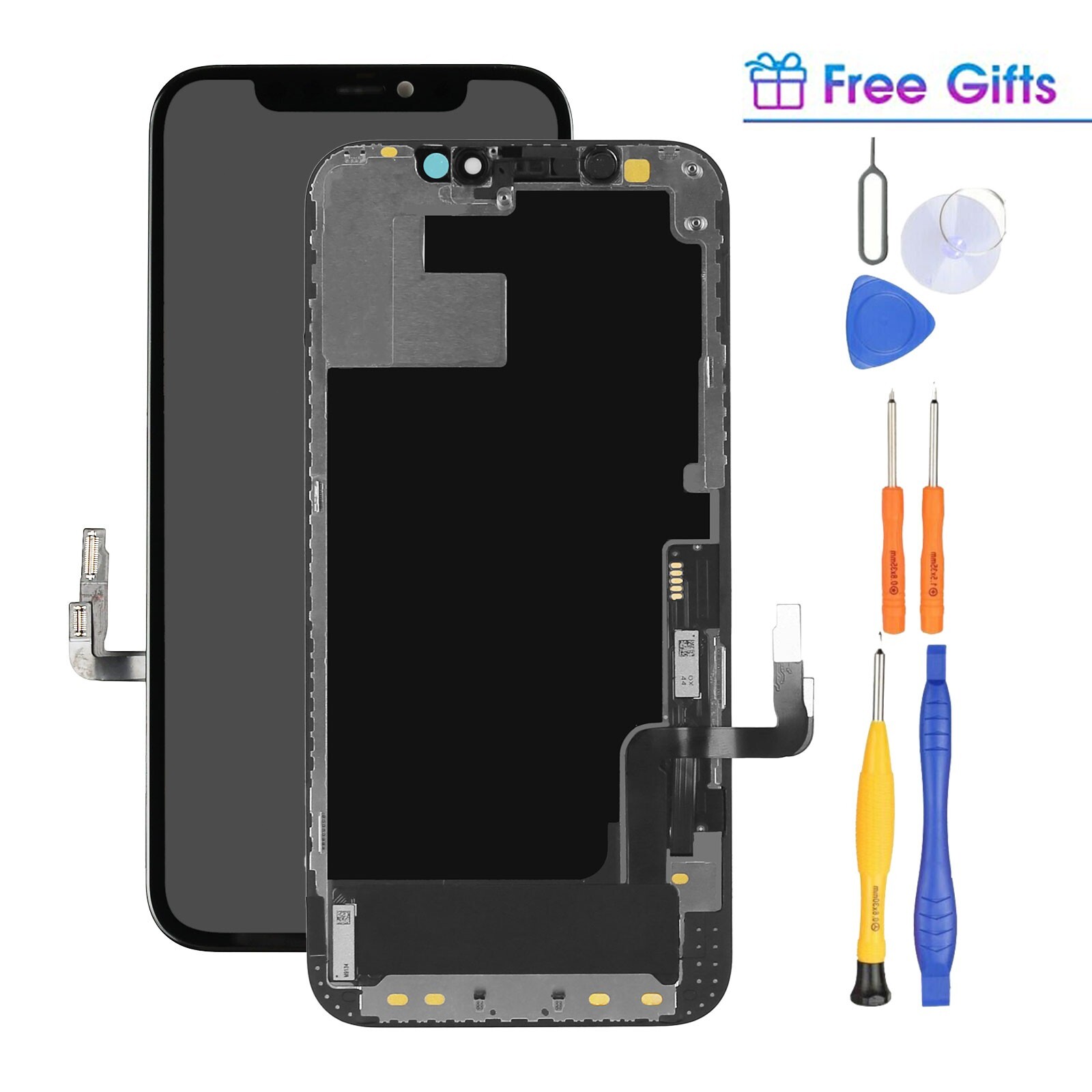 For iPhone 12/12 Pro LCD Screen Replacement Full HD Touch Display ...