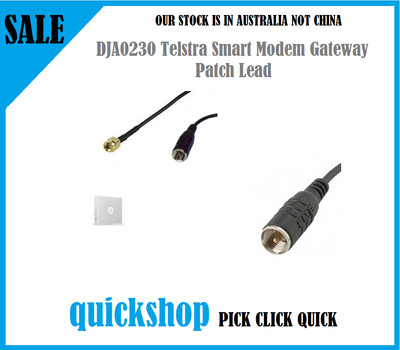 Telstra Smart Modem Gateway Modem Patch Lead FME Male Connector DJA0230 ...