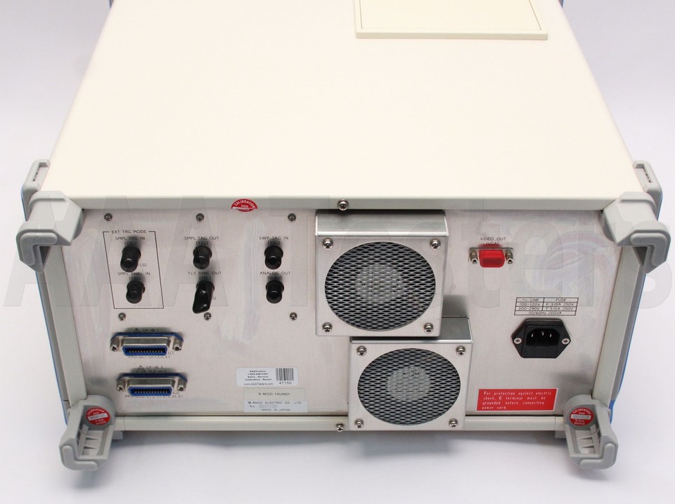 Ando AQ-6317B Optical Spectrum Analyzer 600 - 1750nm AQ6317B OSA | eBay