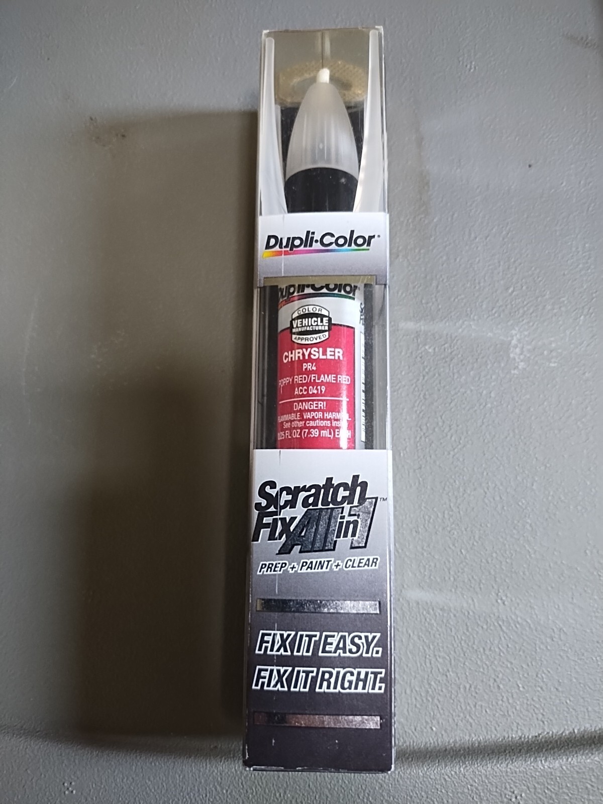 Dupli-color ACC0419 All-in-1 Touch Up Paint For Chrysler Code PR4 ...