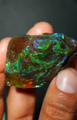 Opal Rough Large Natural Ethiopian Opal raw specimen big welo fire opal ...