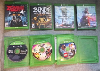 Microsoft Xbox One Game Bundle Includes 8 Games All Listed In ...