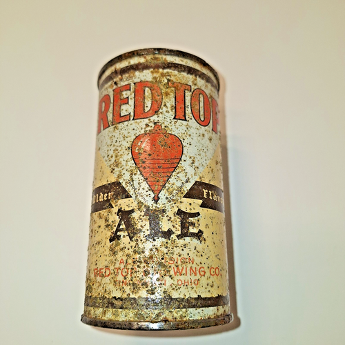 Red Top Ale Instructional (OI) flat top beer can - 1938-1939 | eBay
